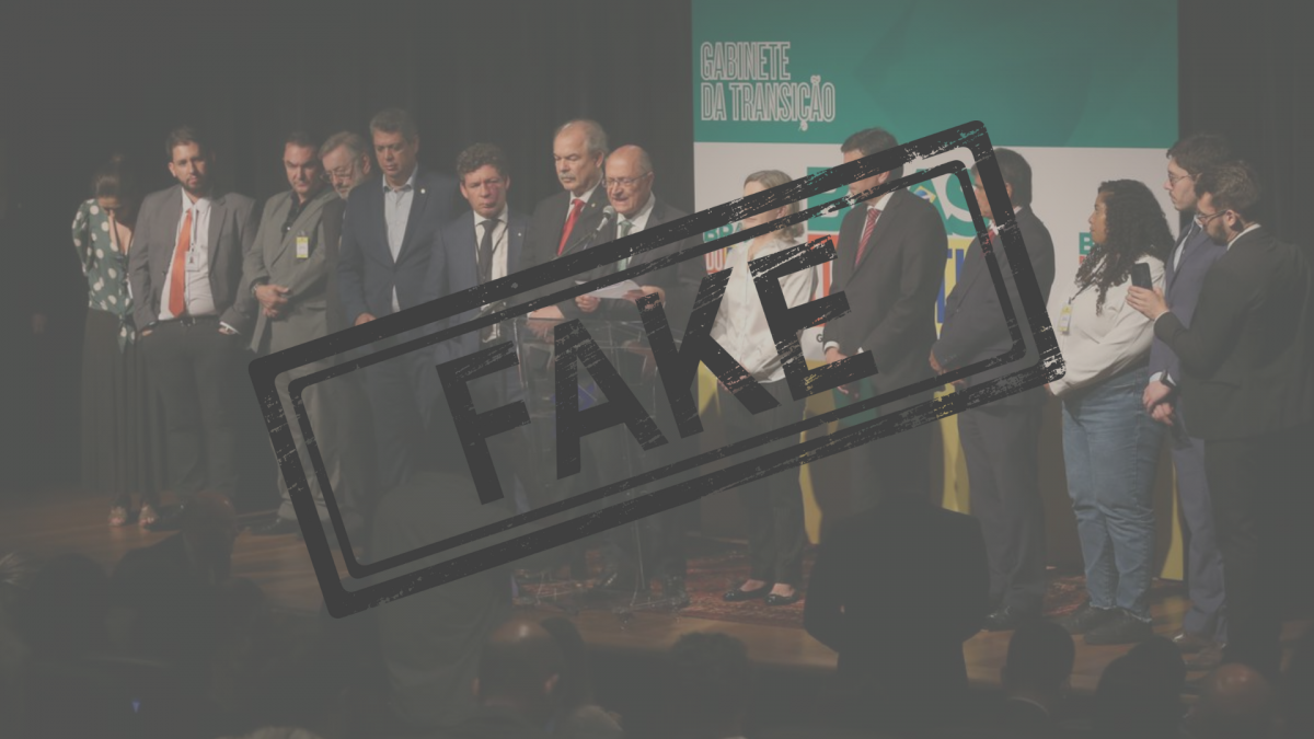 É #FAKE que equipe de transição do governo Lula conta com 283 pessoas ... É #FAKE que equipe de transição do governo Lula conta com 283 pessoas ...
